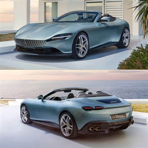 페라리 로마 스파이더 54년만에 나온 소프트톱