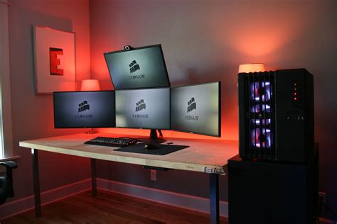 Pin By Ethan Dunzer On Setups Gaming Room Setup Office Setup Room Setup