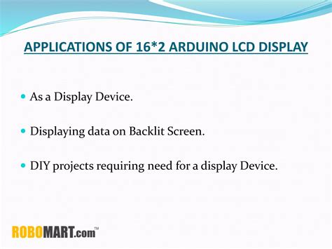 Arduino Uno Lcd Display 16x2 Pptx Consumer Electronics Technology And Computing