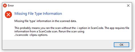 Scwb Shows Error For Missing Type Info When Its Present In The Json File · Issue 385