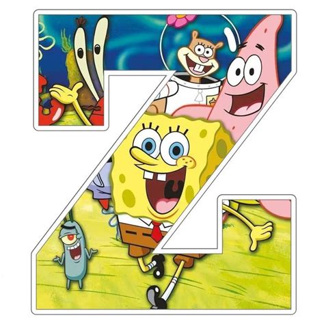 Pin By Db2 On ♥ Sponge Bob Abc ♥ Lettering Alphabet Fonts Spongebob Lettering Alphabet