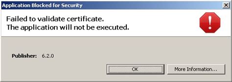 The Sysadminosaurus IT Blog Java Error Failed To Validate