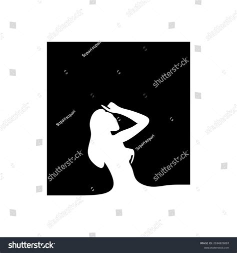 Illustration Sexy Female Body Continuous Drawing Stock Vector Royalty Free