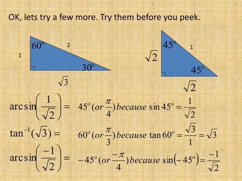 Inverse Trignometry Ppt