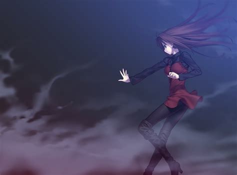 Aozaki Aoko Mahou Tsukai No Yoru Drawn By Koyama Hirokazu Danbooru