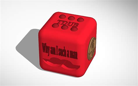 3d Design Fidget Cube Tinkercad