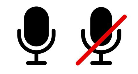 Mute Microphone Icon