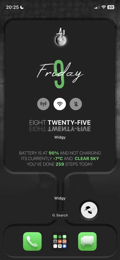 Current Setup R Ioswidgets