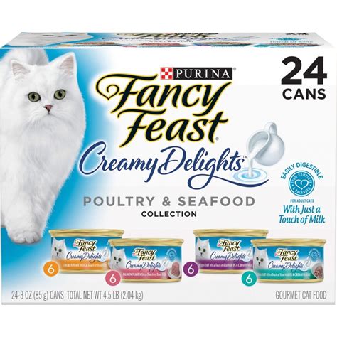 Purina Fancy Feast Wet Cat Food Review Creamy Delights Variety Pack