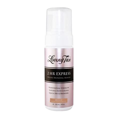 Loving Tan 2 Hr Express Deluxe Bronzing Mousse Medium 120ml Big W
