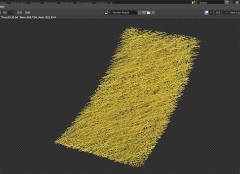 【blender科研绘图】案例13 柔性纤维 Blender For Science Visualization Course