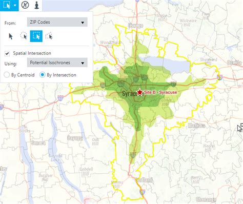 use the spatial intersection tool to analyze or extract data