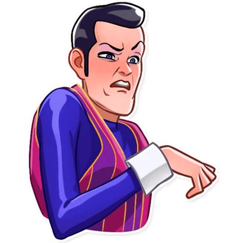 Набор стикеров для Telegram «Робби Злобный» | Милые каракули, Книги, Кино