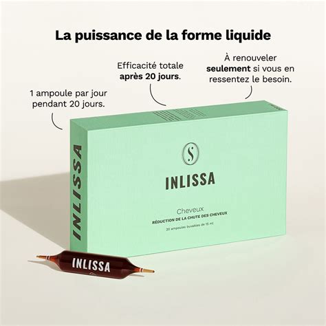 Compléments Alimentaires Cheveux Inlissa