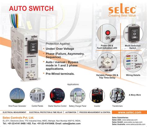 Selec Controls Pvt Ltd On Linkedin Phasepreventer Prewiredterminals Automation