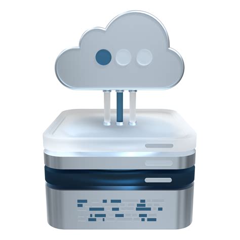 Cloud Computing Technology Cloud Data Center With Hosting Server
