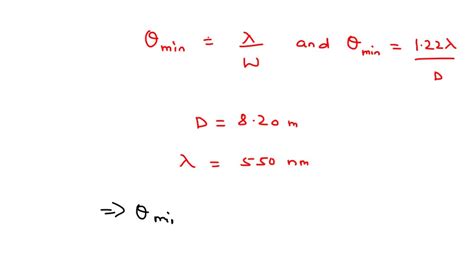 ⏩solved What Is The Resolution Limit Due To Diffraction For The… Numerade