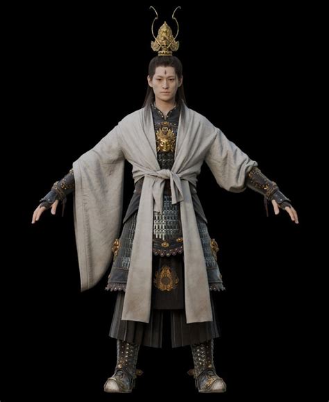 推特3d设计师已成功提取《黑神话》二郎神杨戬角色模型和哮天犬