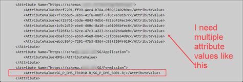 Azure Ad Custom Claim As Separate Attribute Values Stack Overflow