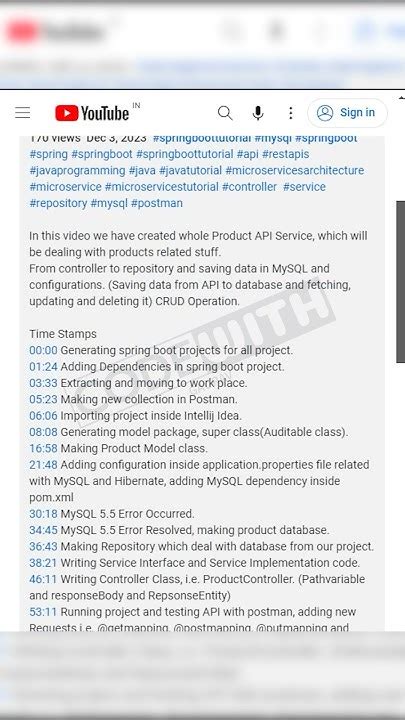 product api crud operation and mysql shorts java microservice