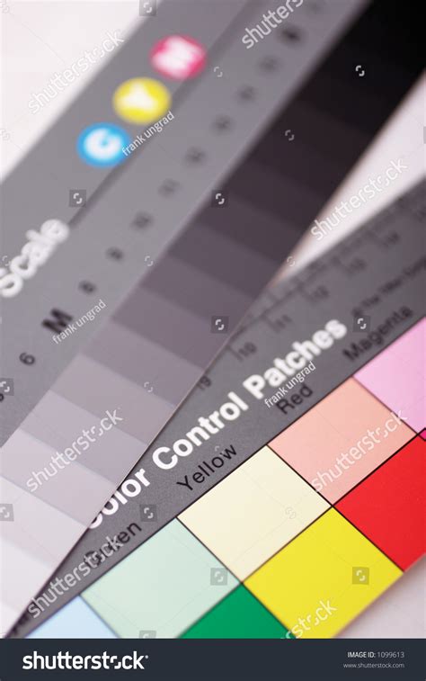 Color Control Chart Stock Photo 1099613 Shutterstock