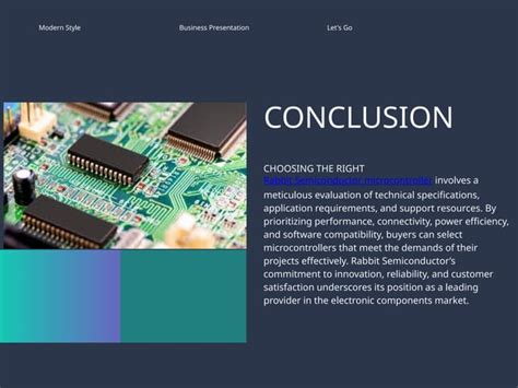 Choosing The Right Rabbit Semiconductor Microcontroller A Buyers