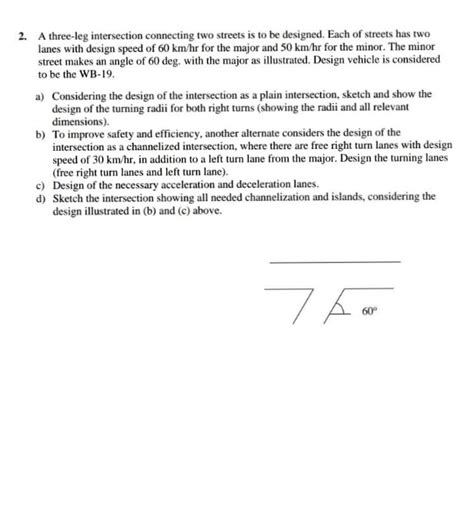 2 A Three Leg Intersection Connecting Two Streets Is