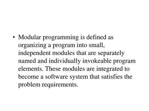 Ppt Understanding Modular Programming In C Powerpoint Presentation