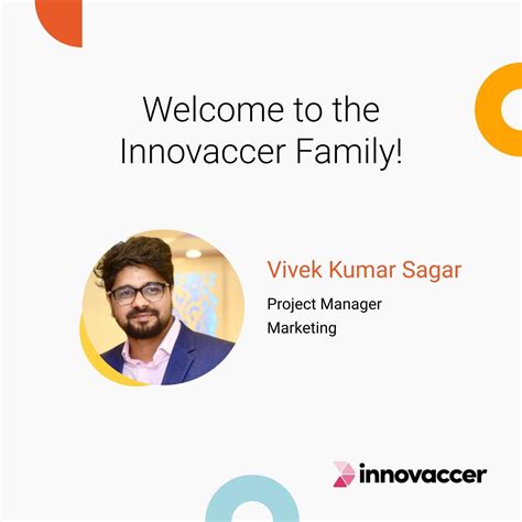 innovaccer careers on linkedin we are excited to welcome vivek kumar sagar as a project manager…