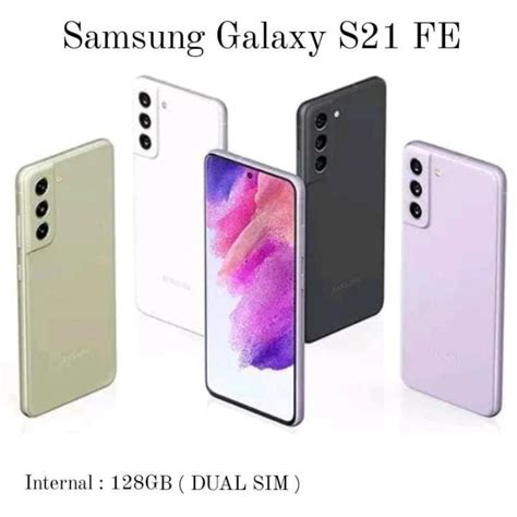 Jual Samsung Galaxy S Fe G Second Original Gb Gb Samsung S Fe Bekas Like New Shopee
