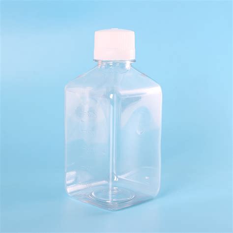 125ml Storage Flask Bottle For Sterile Buffer Cell Culture Transfer