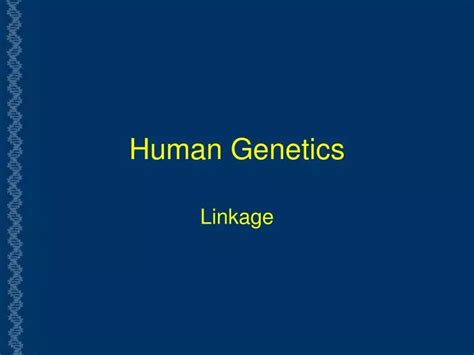 PPT Human Genetics PowerPoint Presentation Free Download ID