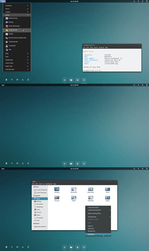 minimal ubuntu by 1inux on deviantart