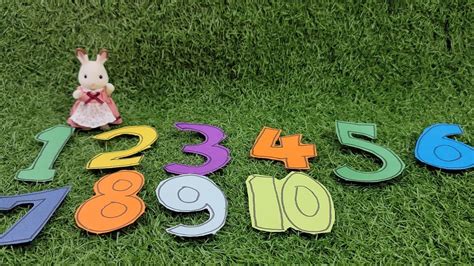 실바니안 신나는 음악 들으며 색종이에 그려진 숫자 오려가며 숫자공부 해요 토이얌 Youtube