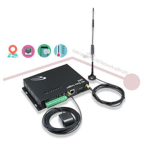 datalogger ethernet gps tracking device multipoint temperature 4g