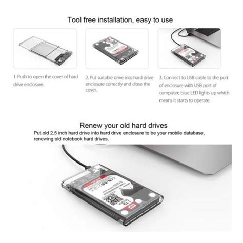 Brand New External Ssd Hard Disk Case Enclosures Usb Gen Type C To Sata Gbps