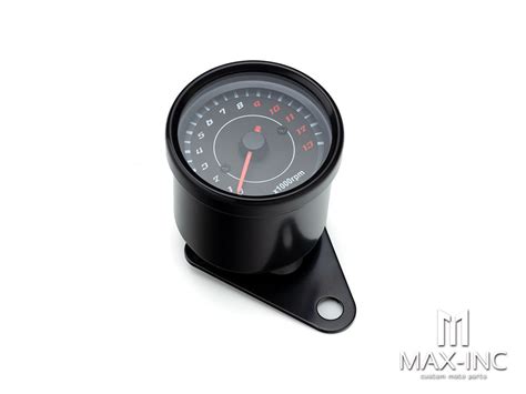 65mm Universal Black Electronic Tachometer Mounting Bracket