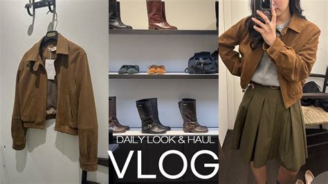 Vlog 일상 브이로그ㅣ데일리룩ㅣ가을 쇼핑 하울ㅣ호와스샵레터cosㅣ퇴사 후 백수 브이로그ㅣ광교 카페거리파이프그라운드ㅣ본격 가을 준비 언박싱🍂 Vlog 브이로그