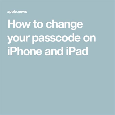How To Change Your Passcode On IPhone And IPad To Mac Iphone Computer Keyboard Shortcuts
