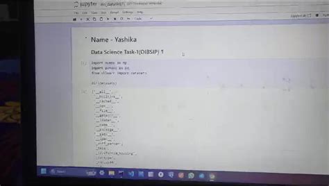 Yashika G On Linkedin Internship Oasisinfobyte Datascience Task1