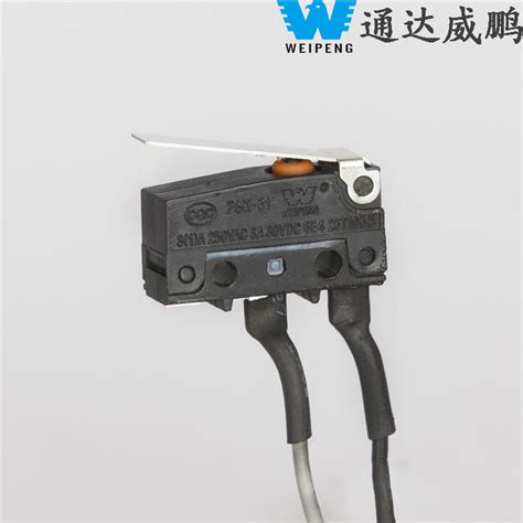 Tongda Waterproof Micro Switch With Wire Appliance Changeover Switch And Micro Switch A VAC
