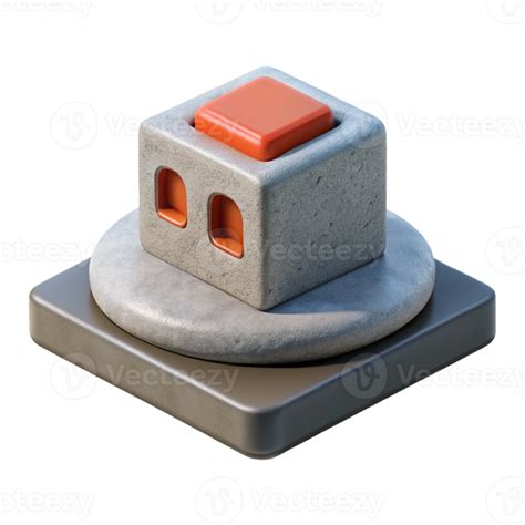 Stunning Mysterious Artistic Concept Art Style Isolated Cutout Of A Single Levitating