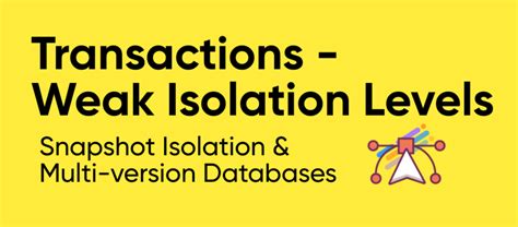Transaction Ii Weak Isolation Levels By Tarun Kumar Mar 2024