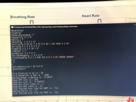 CCS IWR AOPEVM EVM Can T Work Vital Sign Lab Sensors Forum Sensors TI E E Support