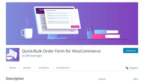 WooCommerce Quick Bulk Order Form WooKeeper