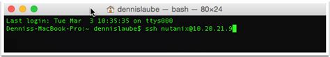 How To Ssh Into A Nutanix Controller Virtual Machine Cvm Virtual Dennis