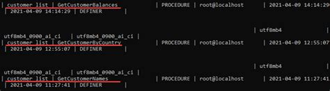 Mysql Stored Procedures Create List Alter And Drop Phoenixnap Kb