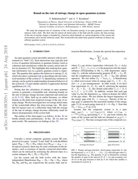PDF Bound On The Rate Of Entropy Change In Open Quantum Systems