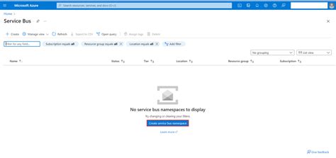 How To Create Azure Service Bus Using Azure Portal