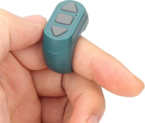Bluetooth Remote Control Page Turner For Tiktok Scrolling Ring Clicker For Selfie Video